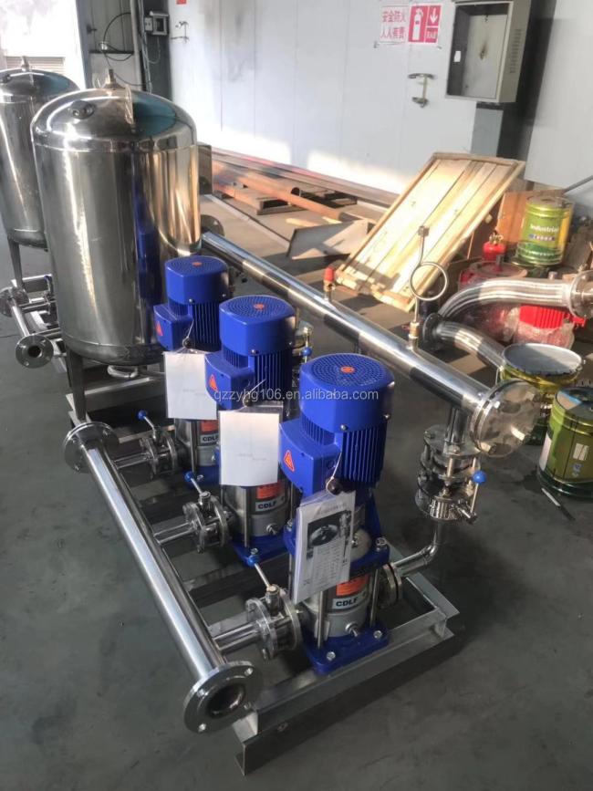 Frequency water pressure booster pump  Supply Equipment water Booster Set Water Pumping machine vertical booster pump