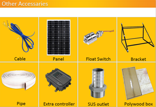 High quality dc submersible solar pump for deep well price solar water pump for agriculture dc solar submersible pump