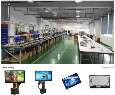 Cina Schermo a 7 pollici IPS 430 Cd/M2 1024x600 LVDS RGB TLCM PCAP di TFT LCD 10 punti di tocco in vendita