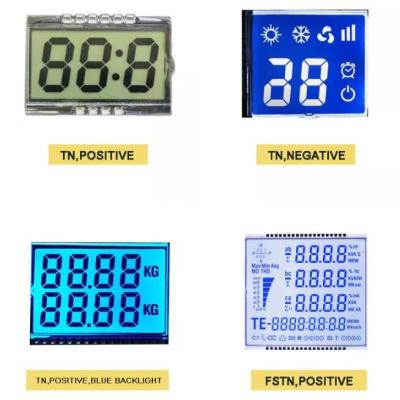 Cina Personalizzi il modulo LCD monocromatico della visualizzazione di dimensione di segmento del DENTE 7 della PANNOCCHIA in vendita