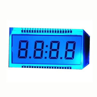 China De fabriek past 40pin 4 LCD van Cijfers aan Mono 7 Segment Vertoningsmodule Te koop