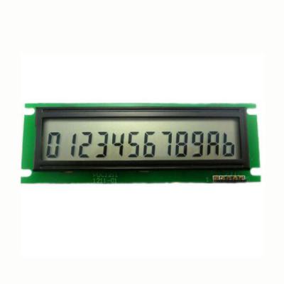 Cina La fabbrica personalizza il modulo LCD della visualizzazione di TN di segmento della pompa di benzina 7 in vendita