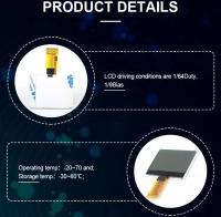 China Led Backlight COB Monochrome Monochrome Segment Lcd Display Module for sale