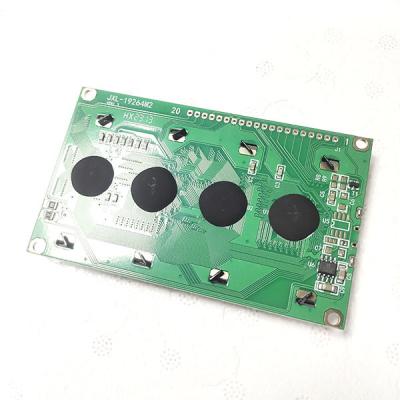 中国 LEDの背景色の穂軸のコグLCDはモノクロLCDモジュールを表示する 販売のため