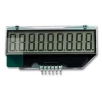 China TN COG 7 Segment Monochrome LCD Screen Display For Water Meter for sale
