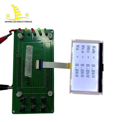 中国 -30℃~80℃の実用温度のための白い/側面のバックライト3.3Vの論理の電圧LCDモジュール 販売のため