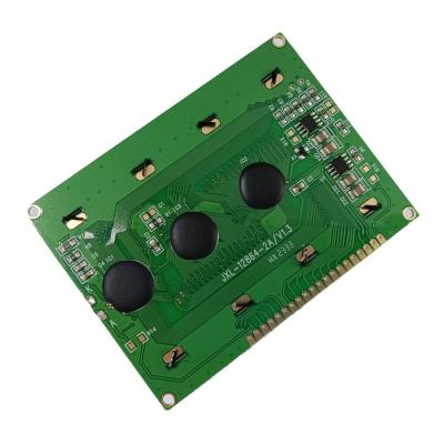 Cina COB STN Monochrome LED Backlight Yellow-green 128*64 Dot Matrix LCD Display Module in vendita