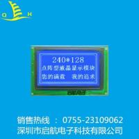 China Customize Graphic 22 Pin 240128 Monochrome Dot Matrix Lcd Display Module for sale