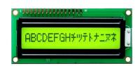 China Character LCD 1601 Dot Matrix Micro Opto Electronic LCD Display Module for sale
