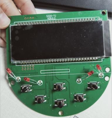 China Pas OEM 12 Uur VA 1/3 BIAS aan Zwart-wit Segmentlcd het Schermmodule Te koop