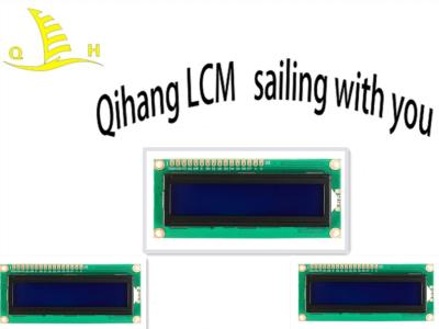 China exposição de caráter do Lcd do caráter da paralela 5,0 V do módulo da exposição de 16x2 Lcd à venda