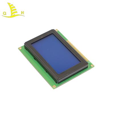 Cina Modulo LCD a 2,5 pollici grafico blu dell'esposizione di STN HTN FSTN 12864 Dot Matrix in vendita