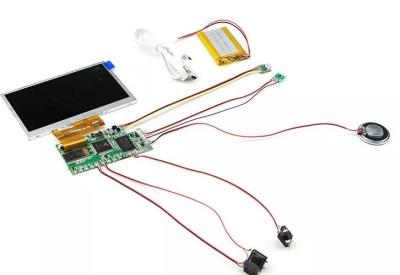 Cina Modulo a 4,3 pollici dello schermo di TFT LCD dell'OEM del video modulo su ordinazione dell'opuscolo in vendita