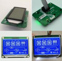 China Led Backlight COB Monochrome Monochrome Segment Lcd Display Module for sale