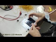 Colorful Dot Matrix LCD Module 240 X 160 250cd/m2 COB / COG Connection