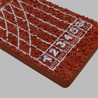 Quality Solvent-Free Full PU Track | High Resilience Athletic Surface for sale