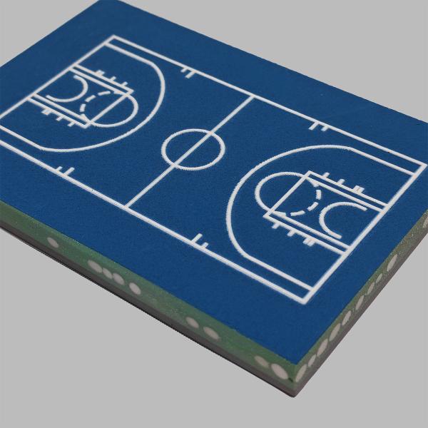Quality Solvent-Free Sports Court | Low VOC Outdoor Court Floor for sale