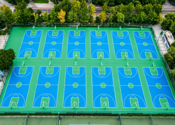 Quality Classic Silicon PU Court | Durable Outdoor Sports Flooring System for sale