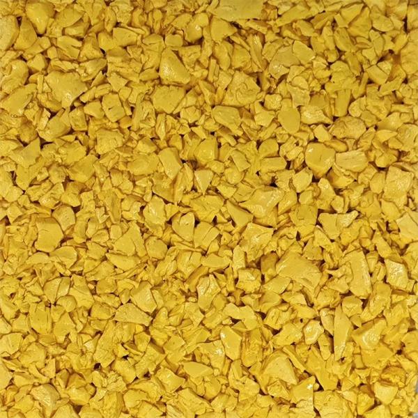 Quality High-Visibility Yellow EPDM Granules for Playground | Shock-Absorbing for sale