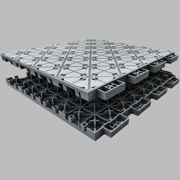 Quality Competition Modular Sports Flooring | 21mm Shock Absorbing Basketball Court Tiles for sale