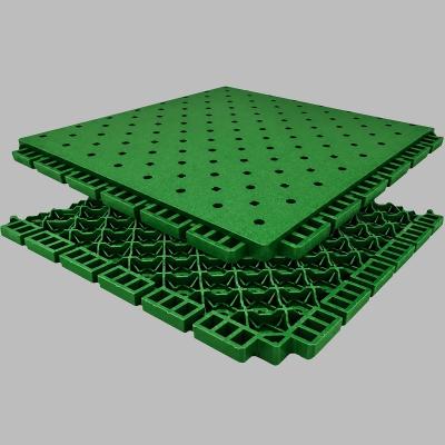 China Elastic Interlocking Sports Flooring | 16.5mm Sports Court Tiles with ≥30% Shock Absorption for sale