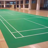 Quality Silicon PU Badminton Court | Shock Absorption & Fast Energy Return for sale