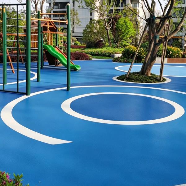 Quality Solvent-Free SPU Floor for Kids Area | Anti-Slip & Cushioning for sale