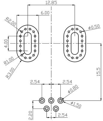 China Small size Hall effect current sensor AKM CQ2332 with AI Shell package and single 5V supply operation for sale