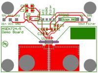 China Compact SOIC8 current sensor Allegro ACS724LLCTR-2P5AB-S designed for precise AC DC current detection for sale