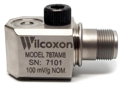 China industrial accelerometer Amphenol 787AM8 with 22 kilohertz resonance frequency and 1 percent amplitude nonlinearity for sale