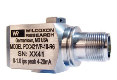 China Durable loop powered vibration transmitter Amphenol PC421VP-30-IS for critical equipment maintenance for sale