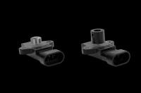 China High reliability Amphenol HRPM-A-350S-RE-E rotary position sensor with flanged mount and configurable angular ranges for sale