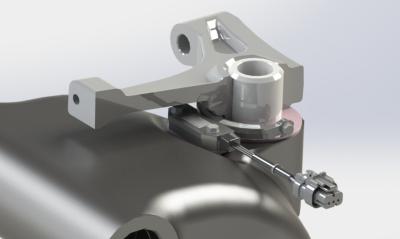 China absolute arc position sensor Amphenol PS2P-ARC-CE-M009-A-45S-05 with compact design and vibration resistance for sale