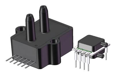 China compensated low voltage pressure sensor Amphenol MLV-L10D-E1NS-N with enhanced position sensitivity for sale