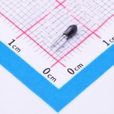 China Precision thermistor Dersonic NTSN1503FA437Z14A00 with epoxy coating and tin plated steel wire leads for sale