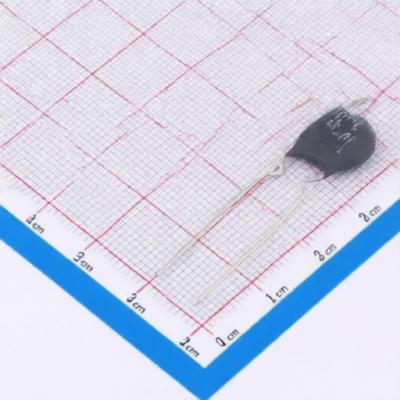 China Temperature sensing thermistor DGCX NTC 10D-11 black phenolic packaging with inward bending lead wire for sale