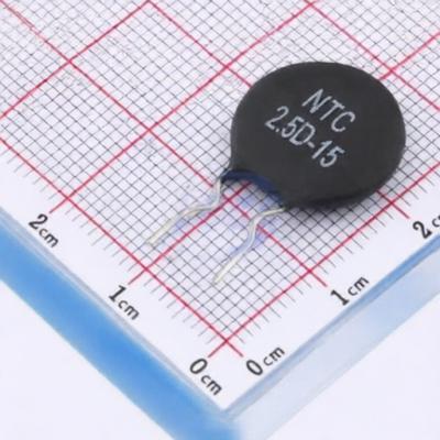 China Thermistor component DGCX NTC 2.5D-15 with maximum operating temperature of 180 degrees Celsius and compact size for sale