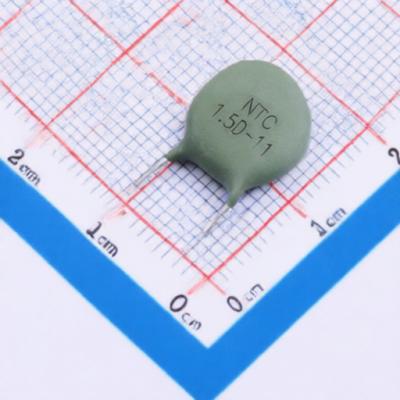 China Power thermistor DGCX NTC 1.5D-11MSMF03G featuring 2600 B value and 5 amp max current for surge current suppression for sale