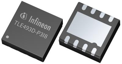 China 3D Magnetic Field Sensor Infineon TLE493DP3I8XTMA1 with Wake Up Function and AEC Q100 Qualification for sale
