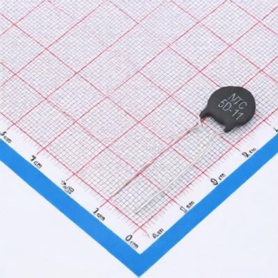 China Durable NTC thermistor KNSCHA 206RV159 with black coating and stable resistance under thermal stress for sale