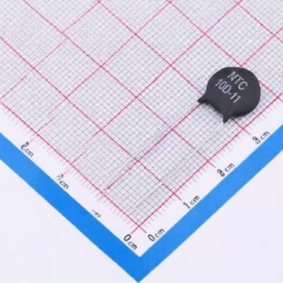 China Temperature sensitive NTC thermistor KNSCHA 206RV157 with black coating and tinned electron wire lead material for sale