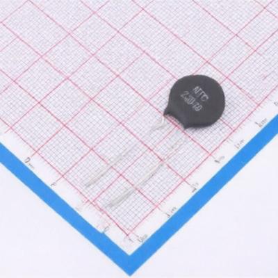 China Temperature sensor KNSCHA 206RV178 NTC Thermistor with black coating and metal oxide sintered materials for sale