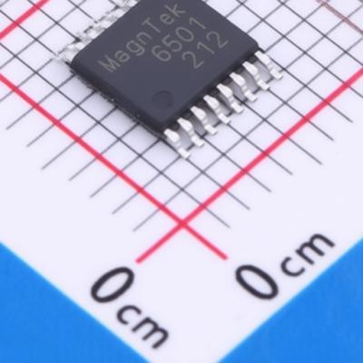 China Rotary angle sensor Magn Tek MT6501GT-ADD-R featuring contactless measurement and 12 bit DAC PWM resolution for sale