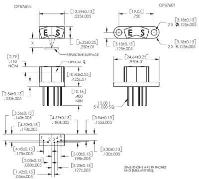 China Photologic sensor OPTEK OPB771TZ designed for precise non contact detection in industrial automation for sale