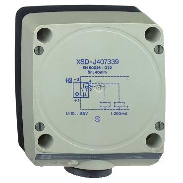 China Fixed body Schneider XSDJ607339H7 inductive proximity sensor with 18 months and certified CSA UL CCC for sale