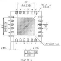China Three axis accelerometer with digital serial interface ST AIS3624DQ supporting SPI and I2C protocols for sale