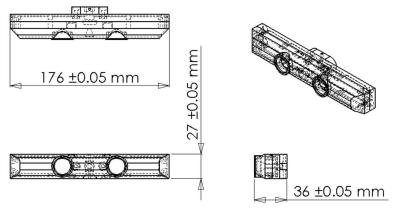 China Depth map camera module SparkFun Electronics SEN 14725 with AR0135 image sensor and USB3 0 interface for sale