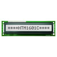 China Monochrome Character LCD Module 1X16 With MCU Interface HTM1601C for sale