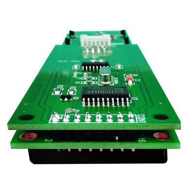China Módulo práctico del carácter de 20x2 LCD, módulo verde amarillo HTM2002C de STN LCD en venta