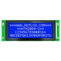 China Durable 4X20 Character LCD Module With Side White Backlight HTM2004-2 for sale